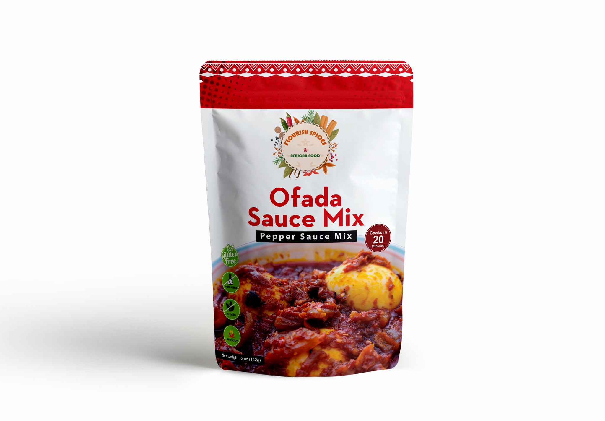 Flourish Dry Ofada Sauce – Flourish Spices And African Food